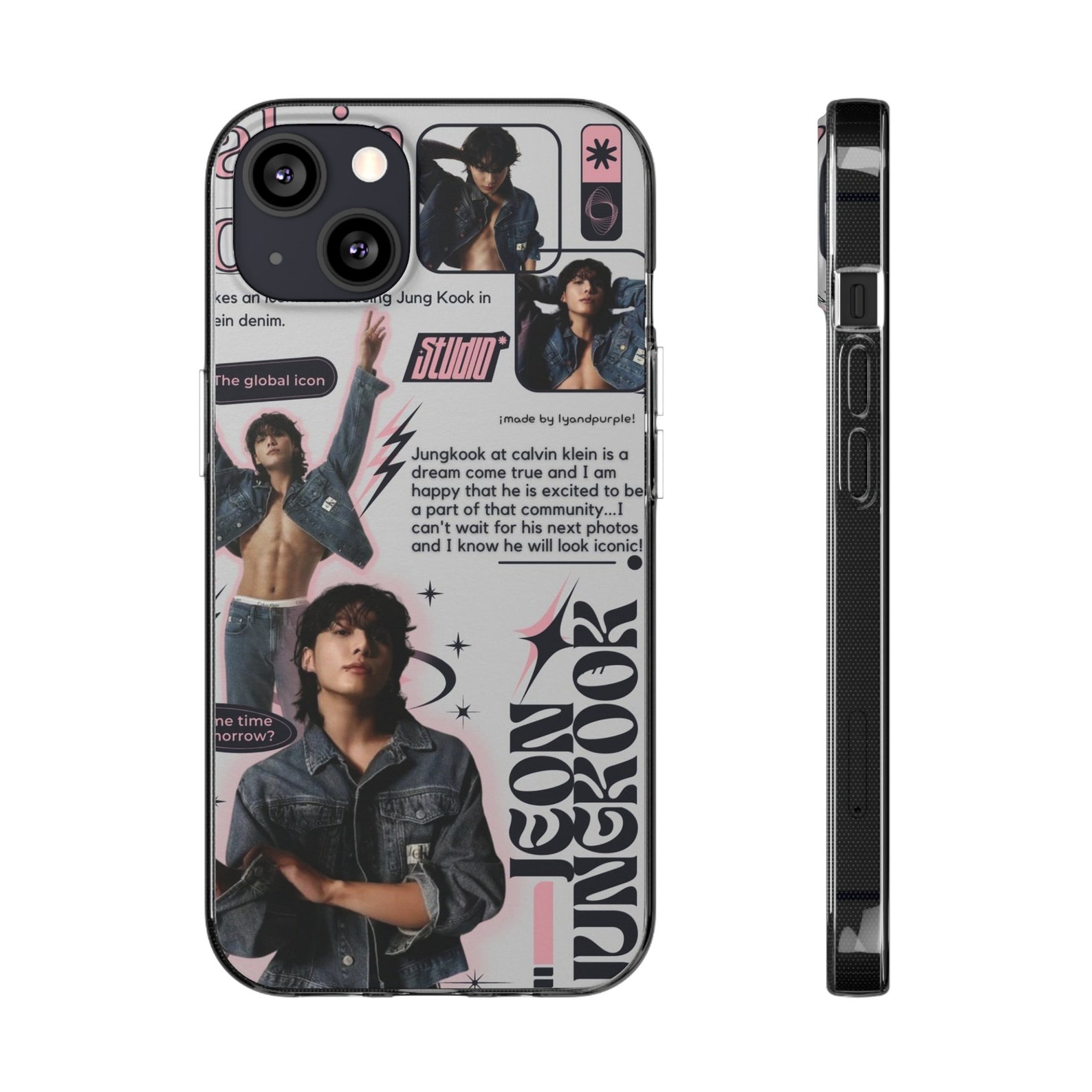 Bts Jungkook Phone Case-bts Phone Mockup-digital Download-jungkook ...