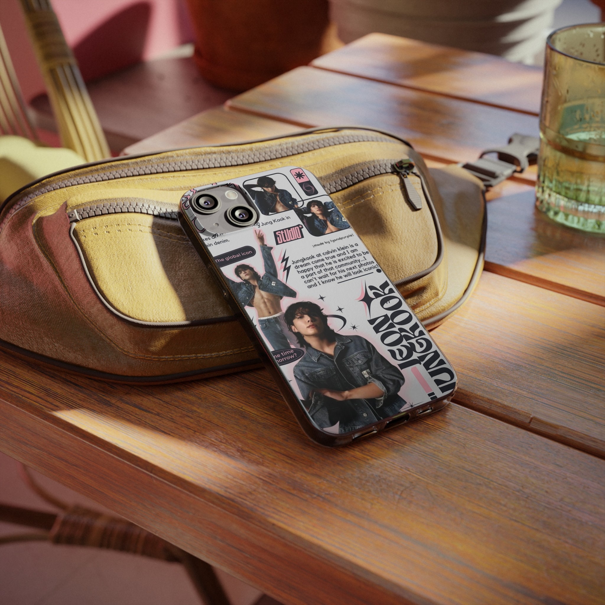 Bts Jungkook Phone Case-bts Phone Mockup-digital Download-jungkook ...