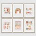 Set of 12 Classroom Printable Posters Nursery Quotes - Etsy