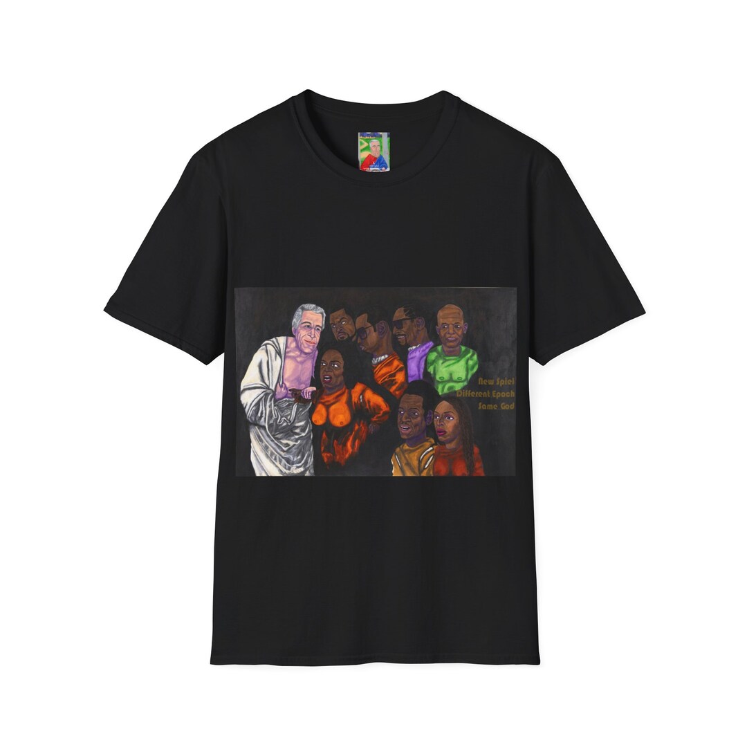Jeffrey Epstein Oprah Winfrey Puff Daddy Funny Ironic Unisex Softstyle ...