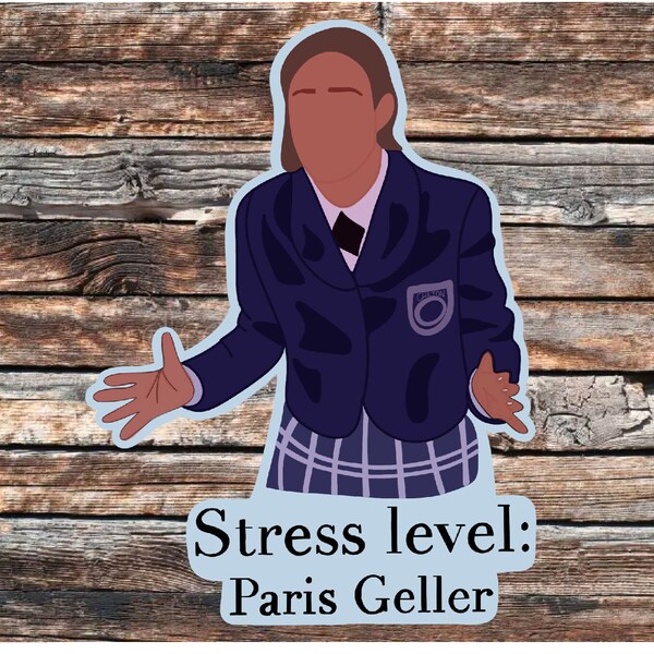 Stress Sticker - Etsy