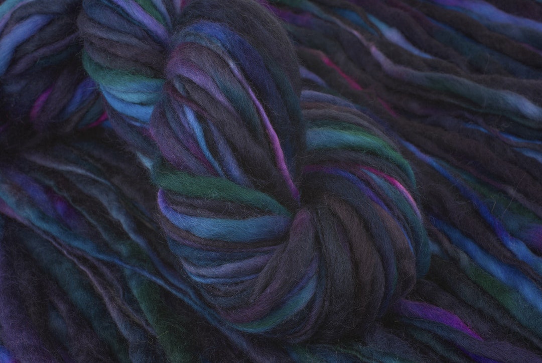 Colinette Yarns One Zero Kingfisher - Hand Dyed Multicoloured Chunky ...
