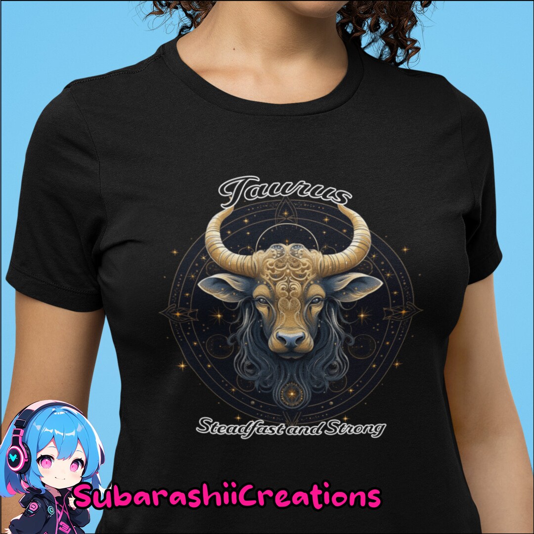 Taurus T-shirt, Zodiac Sign Tshirt, Constellation Shirt, Astrology ...