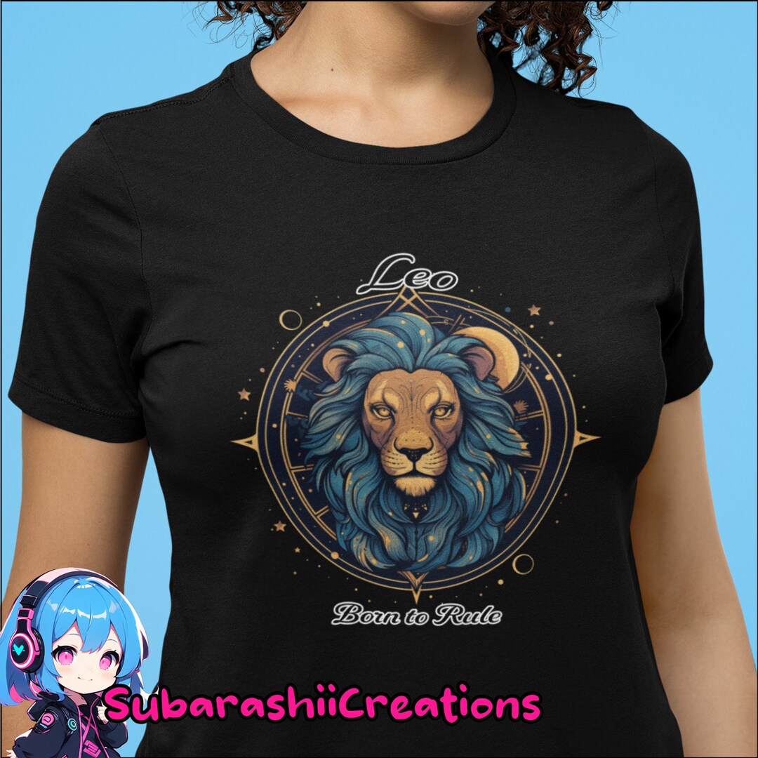 Leo T-shirt, Zodiac Sign Tshirt, Constellation Shirt, Astrology Merch ...