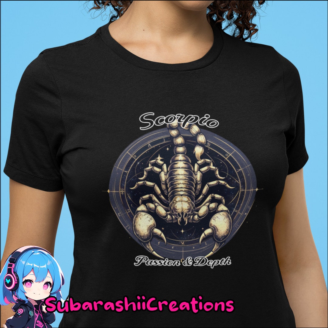 Scorpio T-shirt, Zodiac Sign Tshirt, Constellation Shirt, Astrology ...