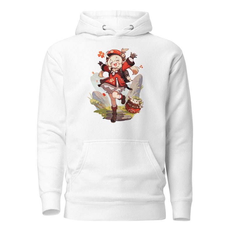 Klee Hoodie Genshin Impact Pullover Klee Genshin Genshin Merch Fan