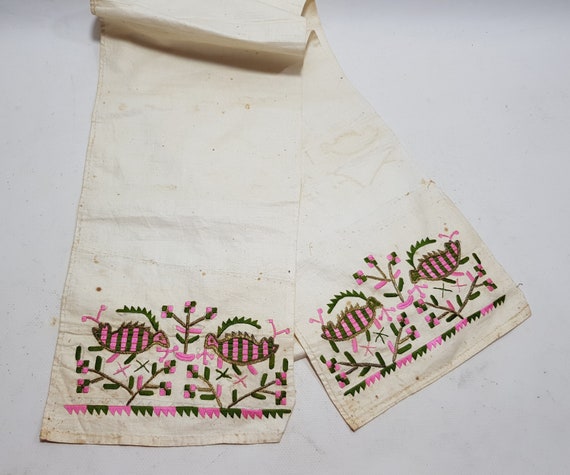 Large Ottoman Era Greek Embroidered Antique Bridal Be… - Gem