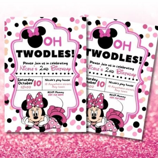 Mini Mouse Second Birthday Party - Etsy