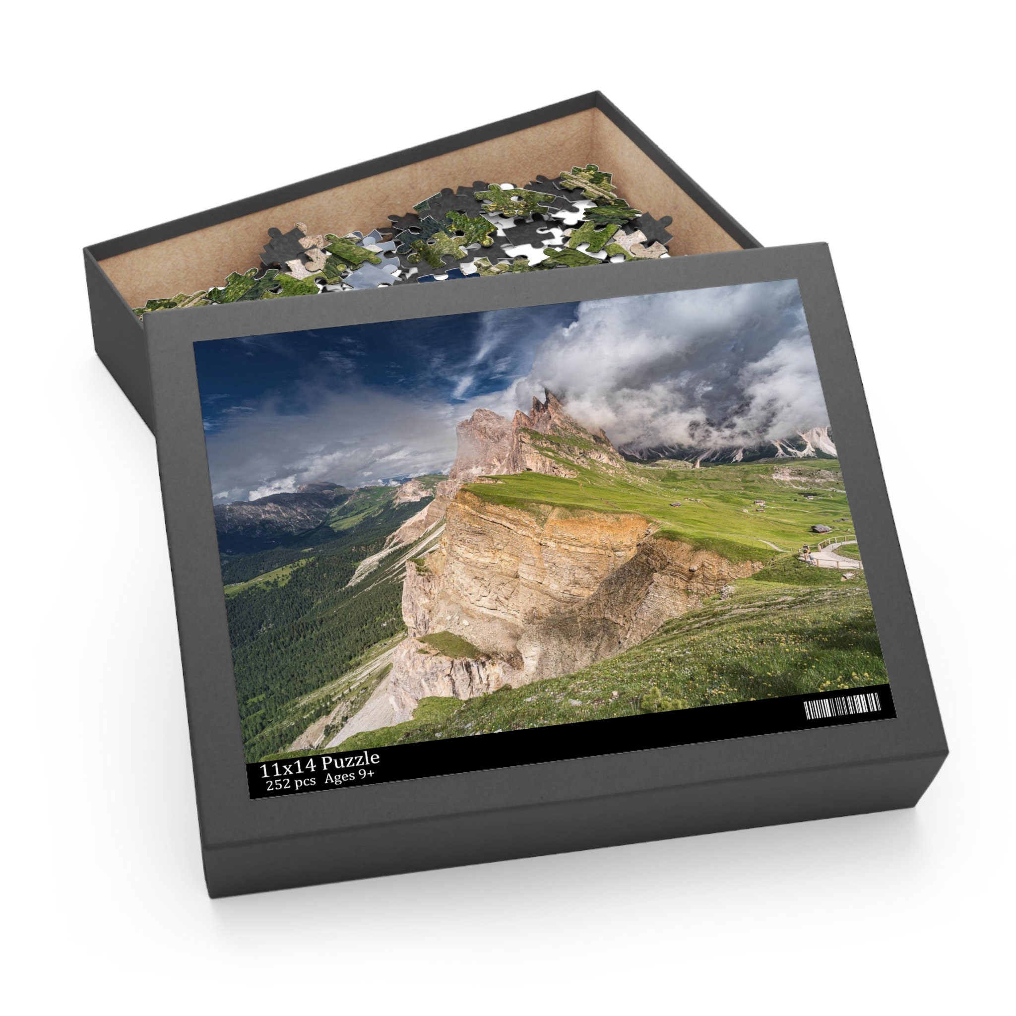 Seceda Ridgeline Puzzle 120, 252, 500-piece - Etsy