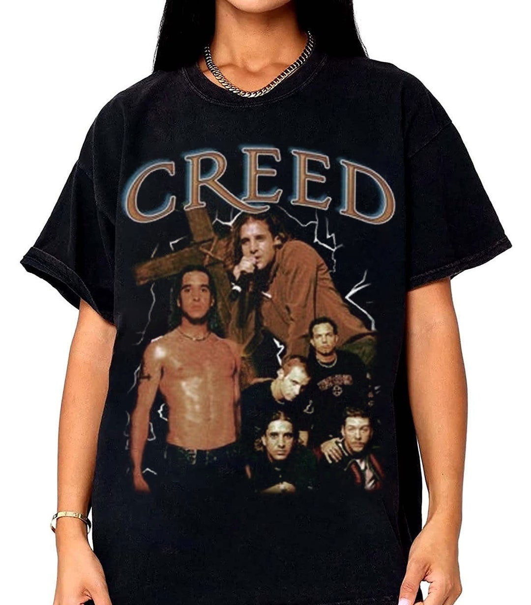 Vintage Creed Band T-shirt Creed Band Bootleg Sweatshirt - Etsy