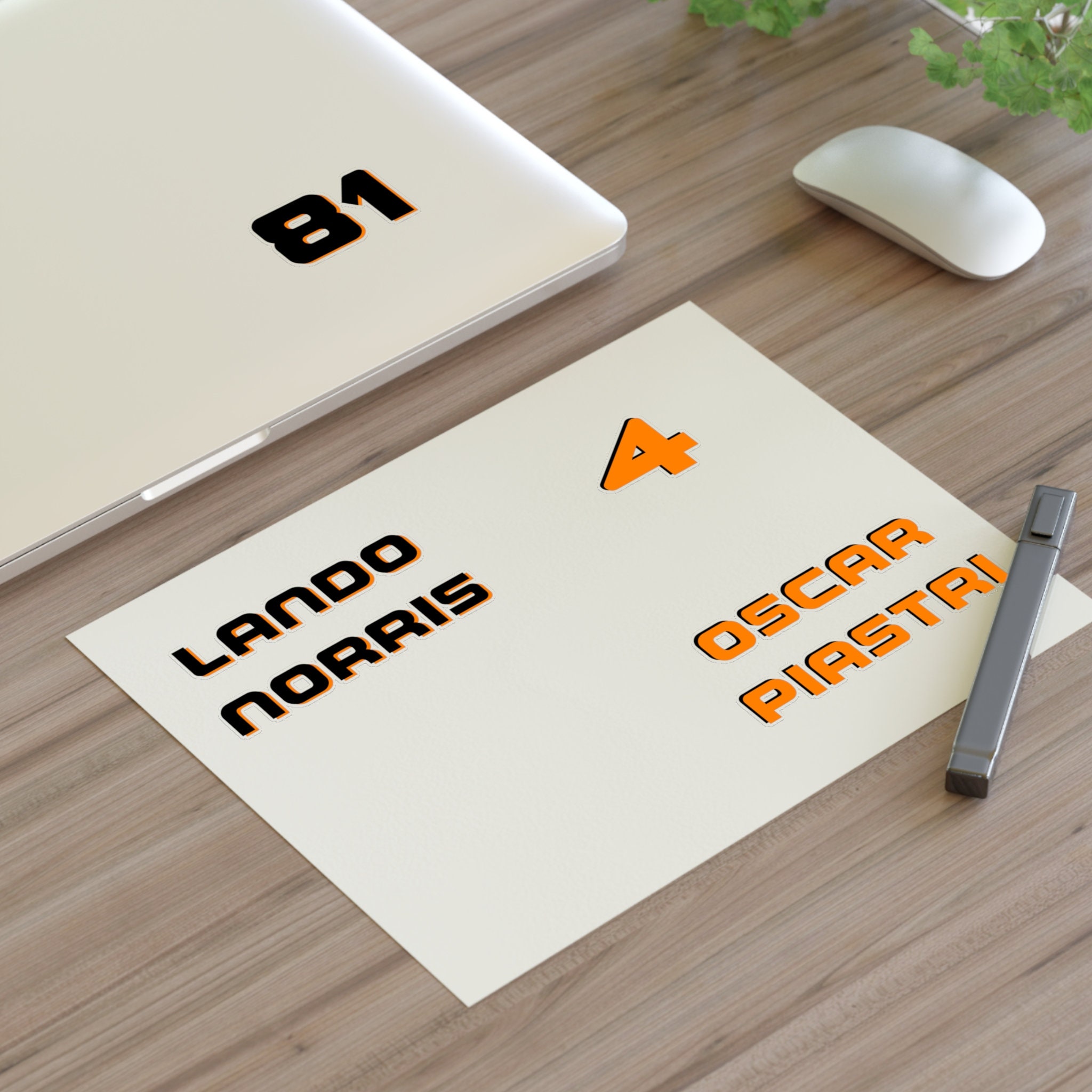 Mclaren F1 Driver Names & Number Sticker Sheets - Etsy