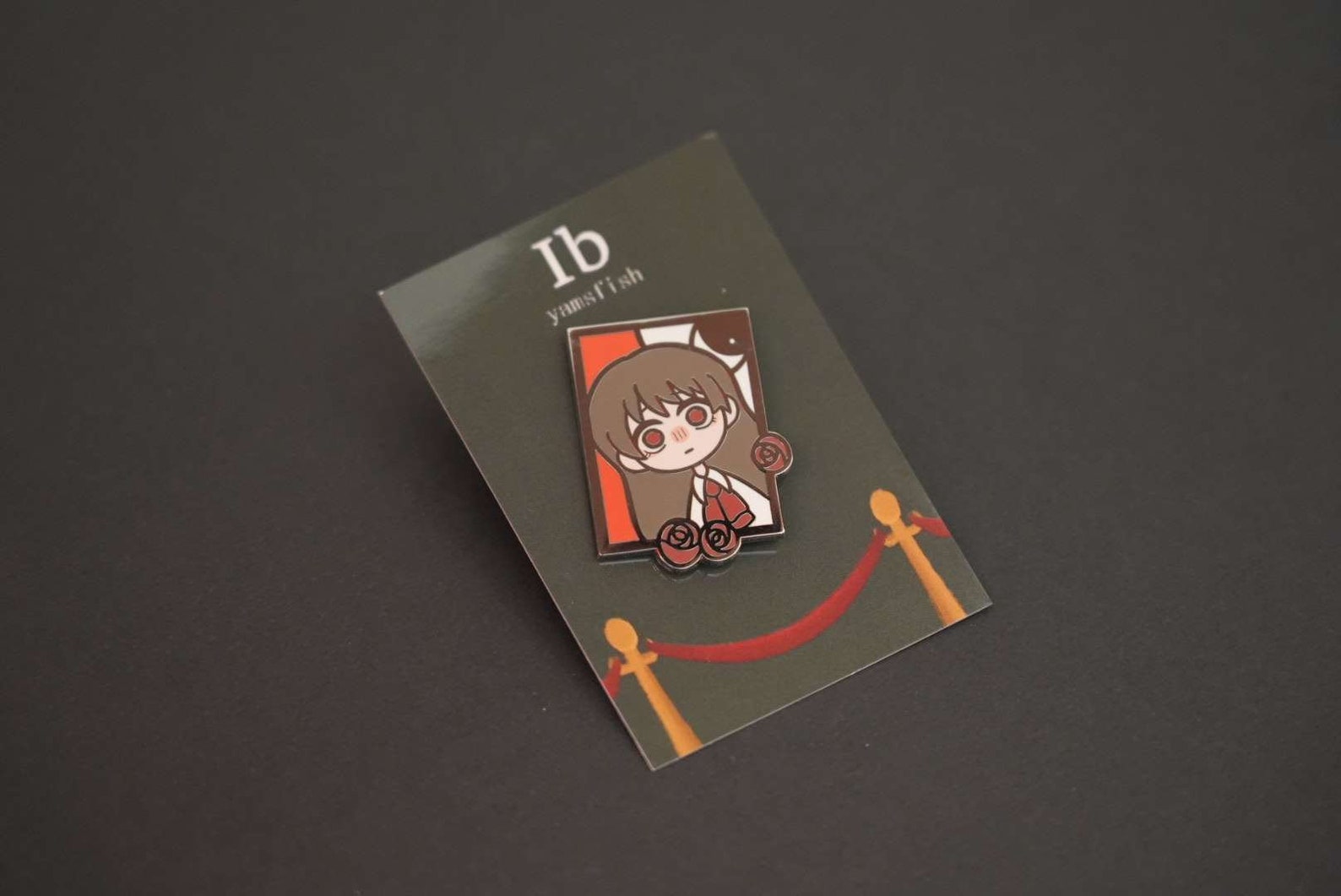 Ib RPG Maker Horror Game Enamel Pin - Etsy