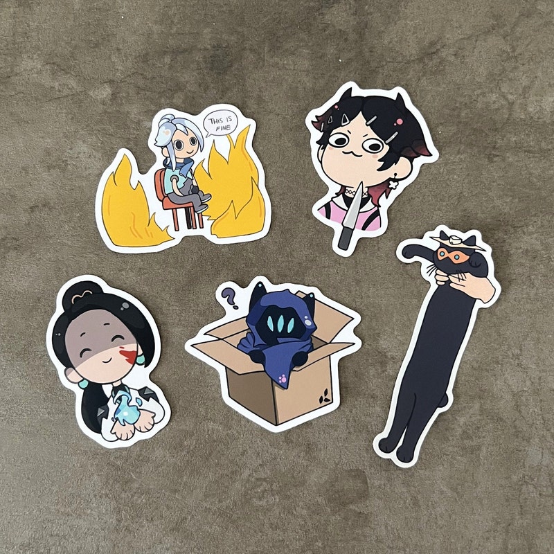 Valorant Stickers - Etsy