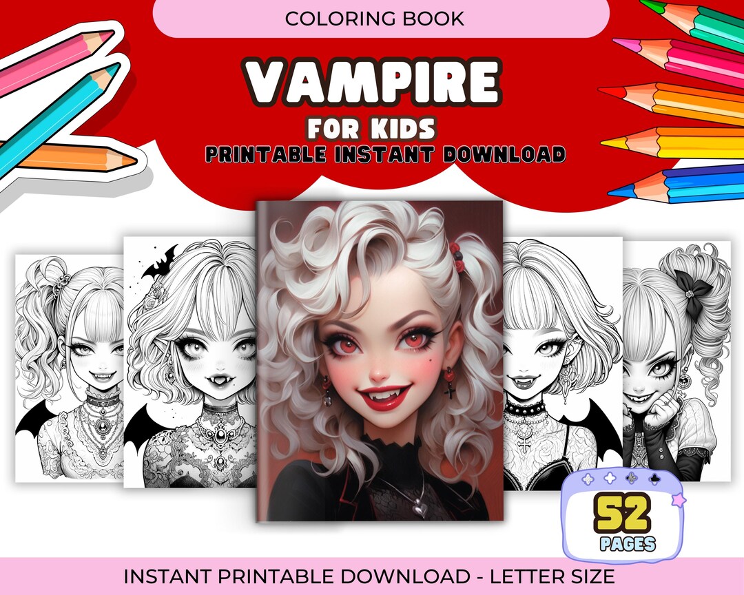 Cute Vampire Coloring Pages, 50 Printable Pretty Witch Coloring Pages ...