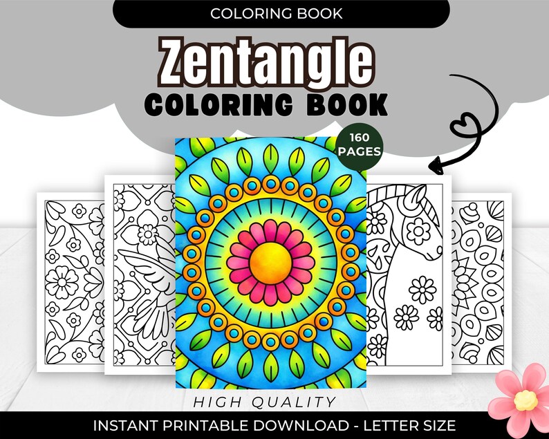 Zentangle Patterns, 200 Doodle Practice Patterns, Zentangle Pattern ...