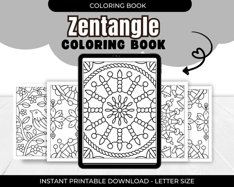 Zentangle Patterns, 200 Doodle Practice Patterns, Zentangle Pattern ...