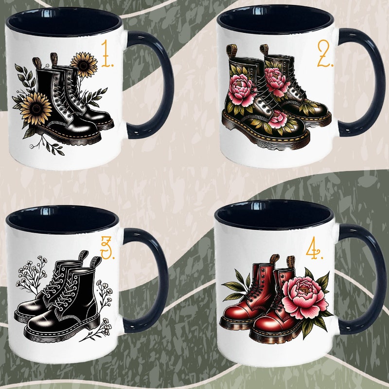 Dr Doc Martens Floral - Etsy