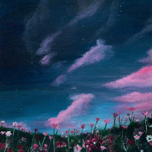 Midnight Bloom (print) - Etsy
