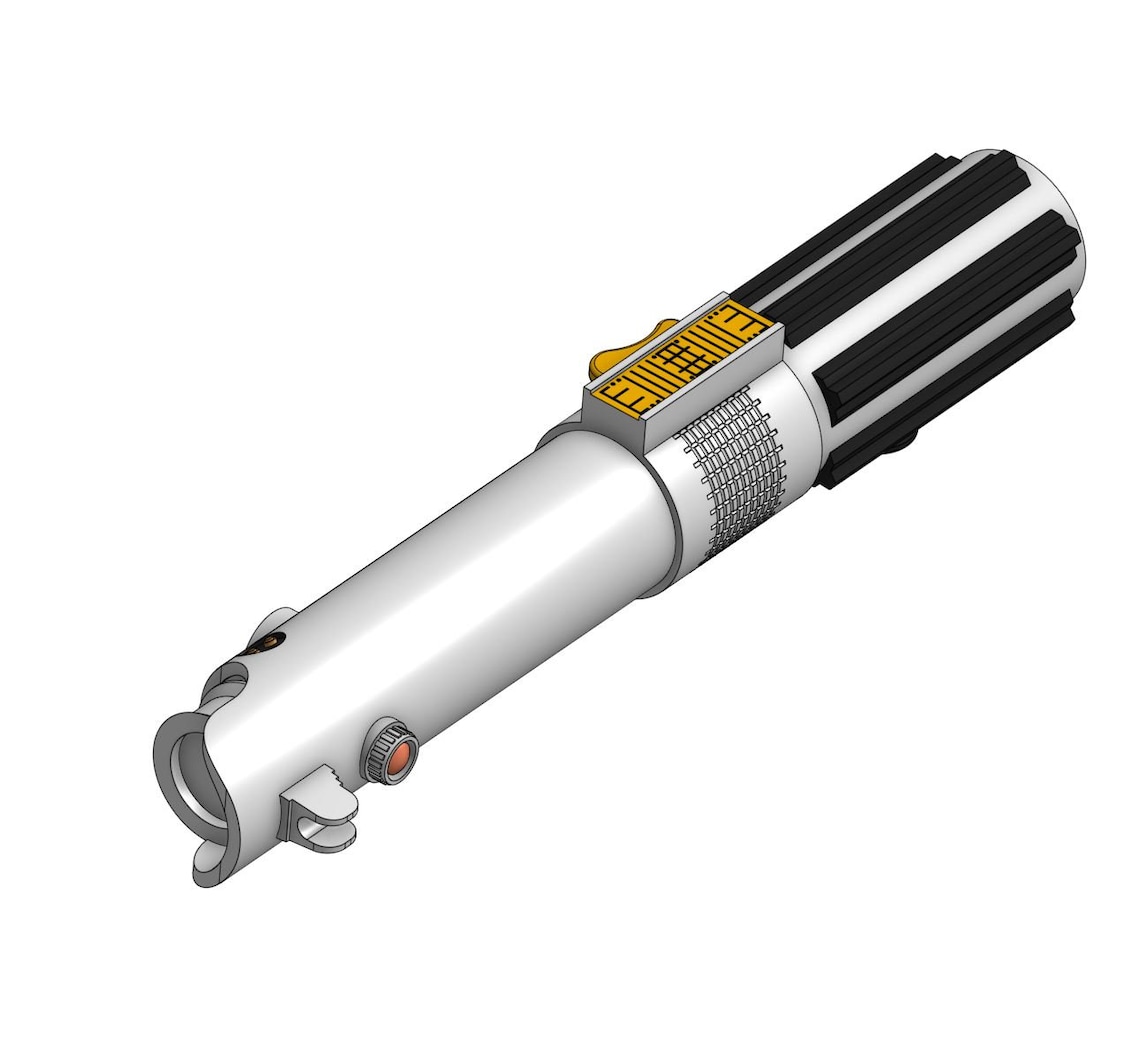 Anakin Skywalker Lightsaber 3D STL File - Etsy