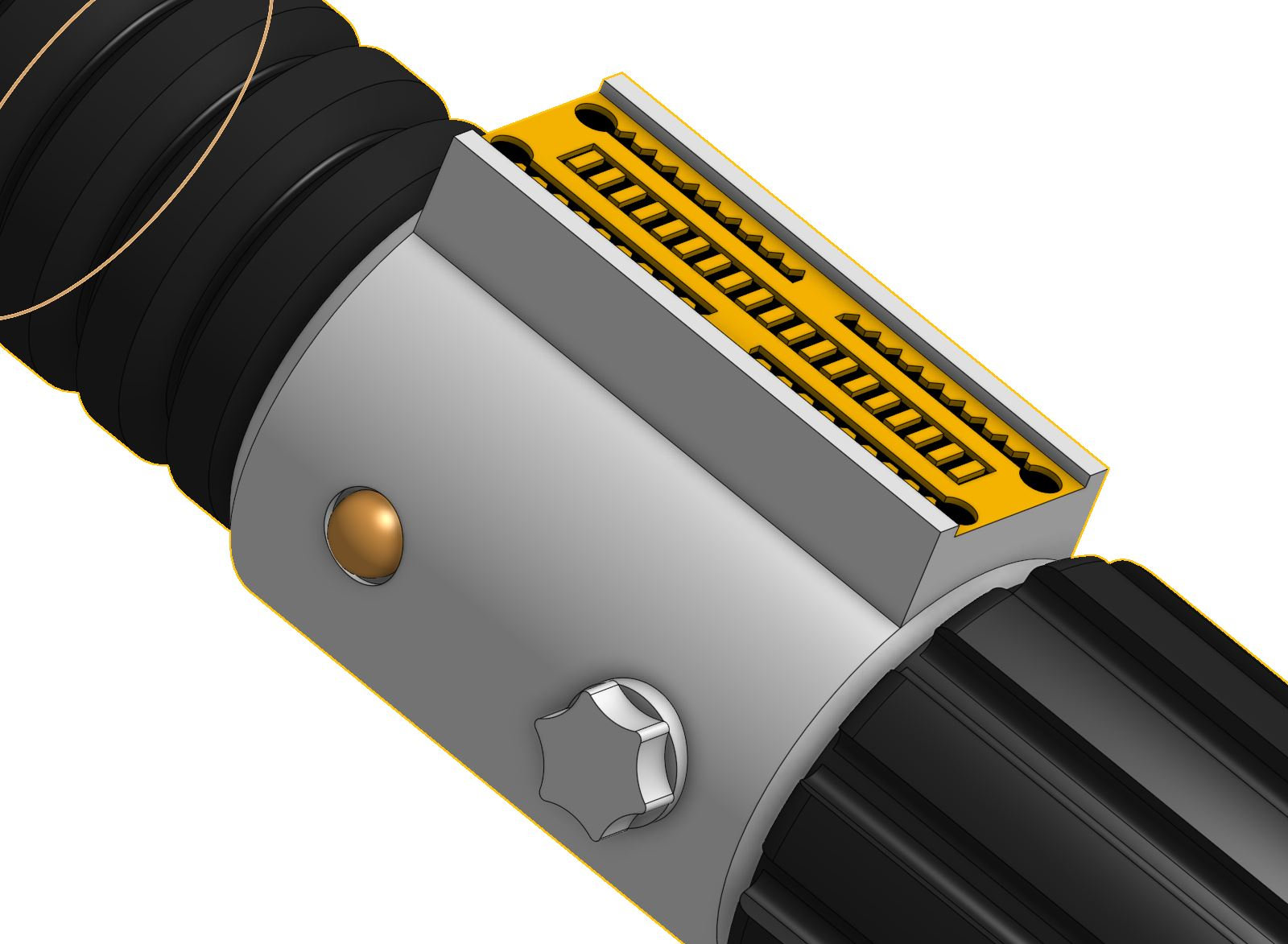 Obi Wan Kenobi Lightsaber STL File for 3D Print - Etsy