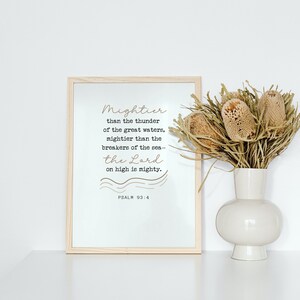 Minimalist Scripture Artwork for Your Office Desk or Wall ...