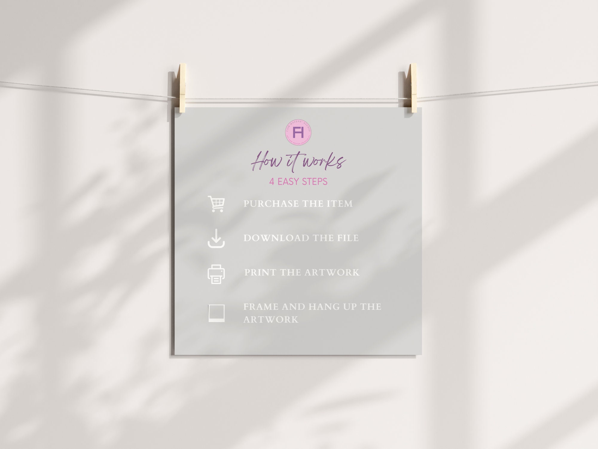 PSALM 37:4 Bible Verse Printable Wall Art With Rainbow Design for Your ...