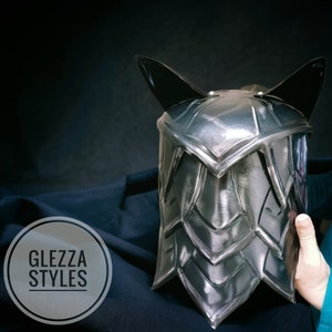 Medieval Larp , Blackened 18 Gauge Steel Wolf Premium Helmet, Working Helmet, Halloween Gift ...