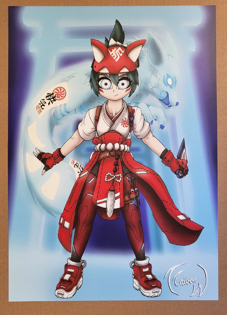 Kiriko Overwatch Poster - Etsy