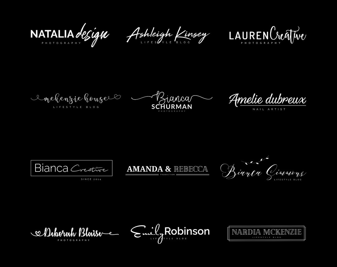 Signature Logo Design, Custom Signature Design, Creative Logo Design ...