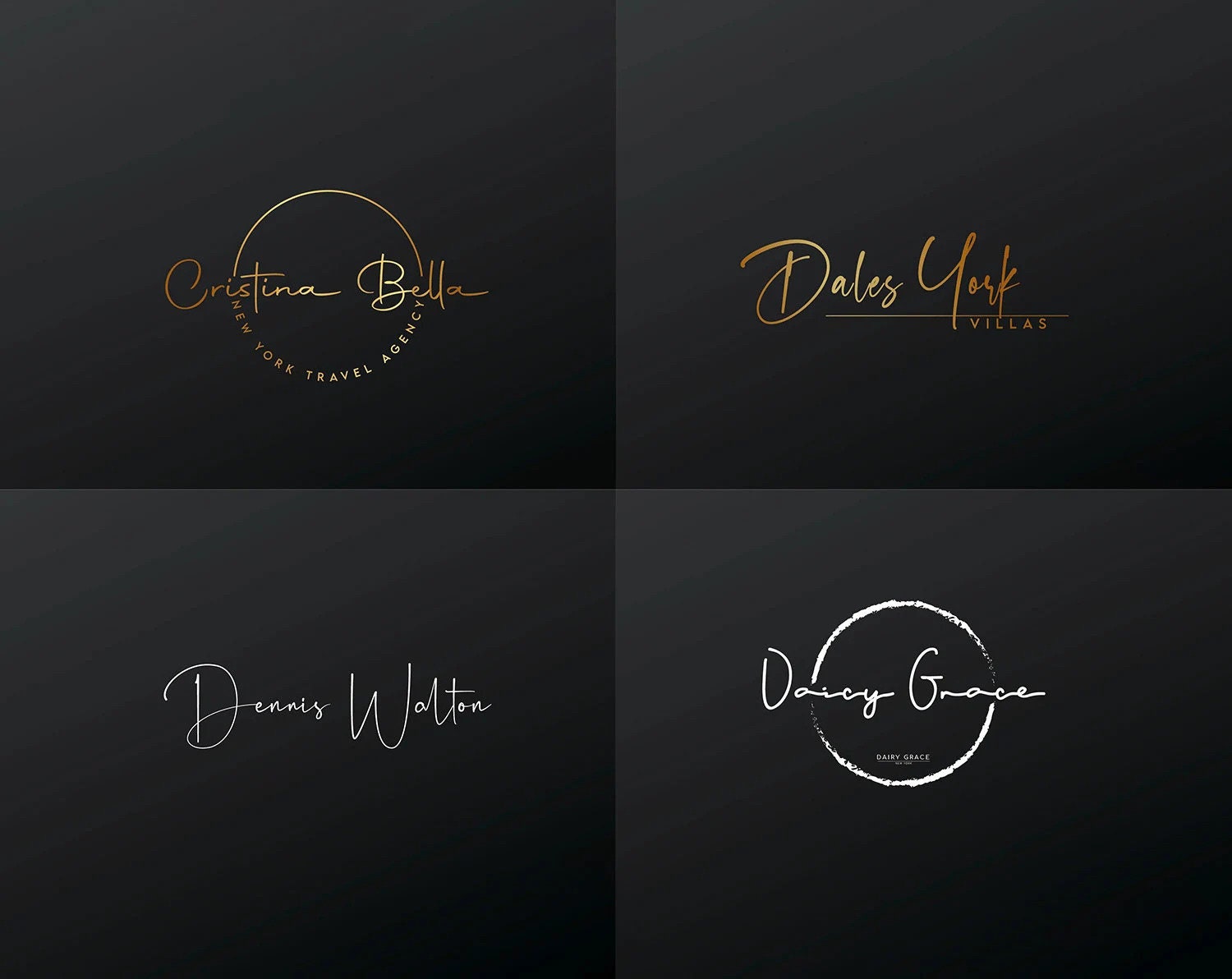 Signature Logo Design, Custom Signature Design, Creative Logo Design ...