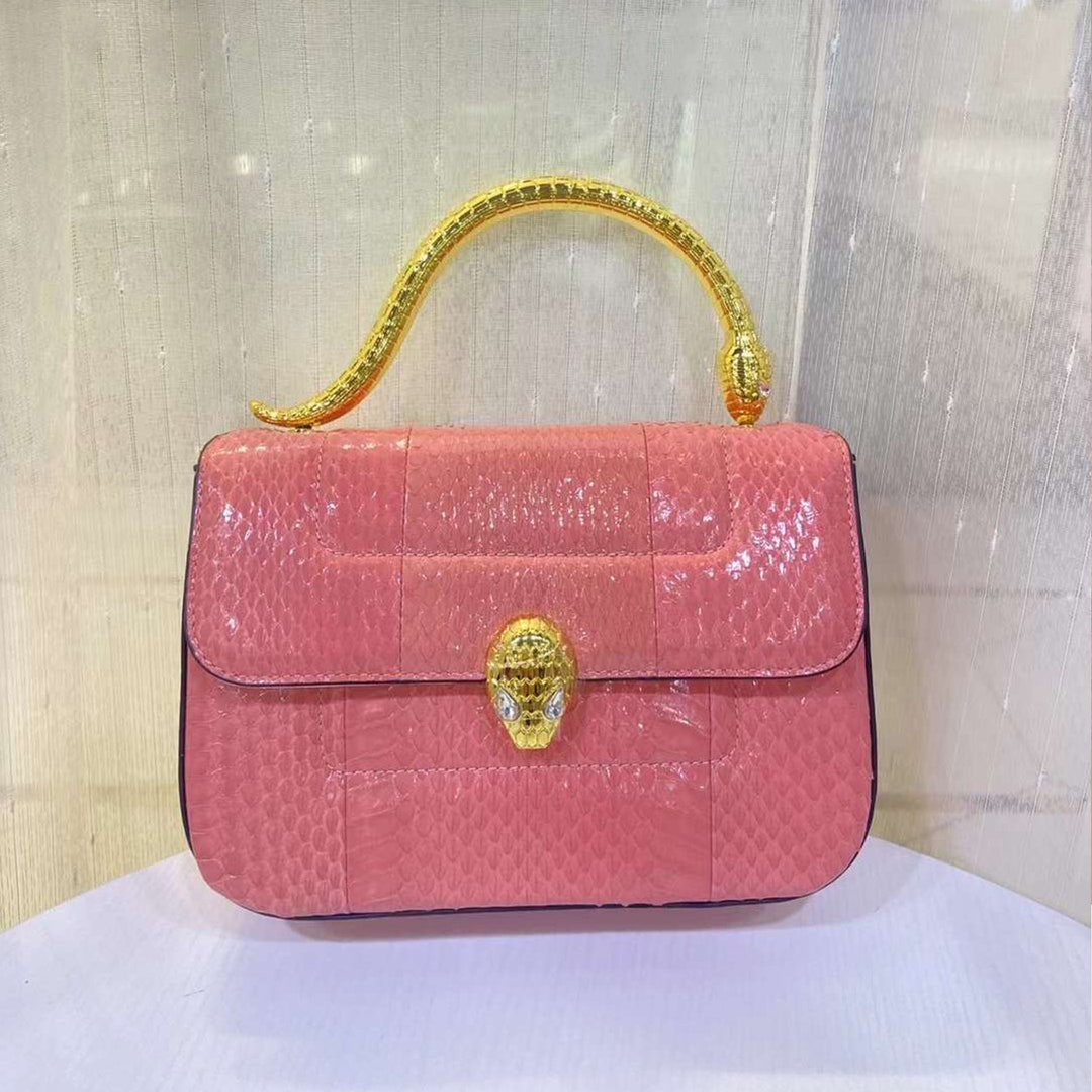 Snake Skin Shoulder Bag Python Skin Purse for Women - Etsy Australia