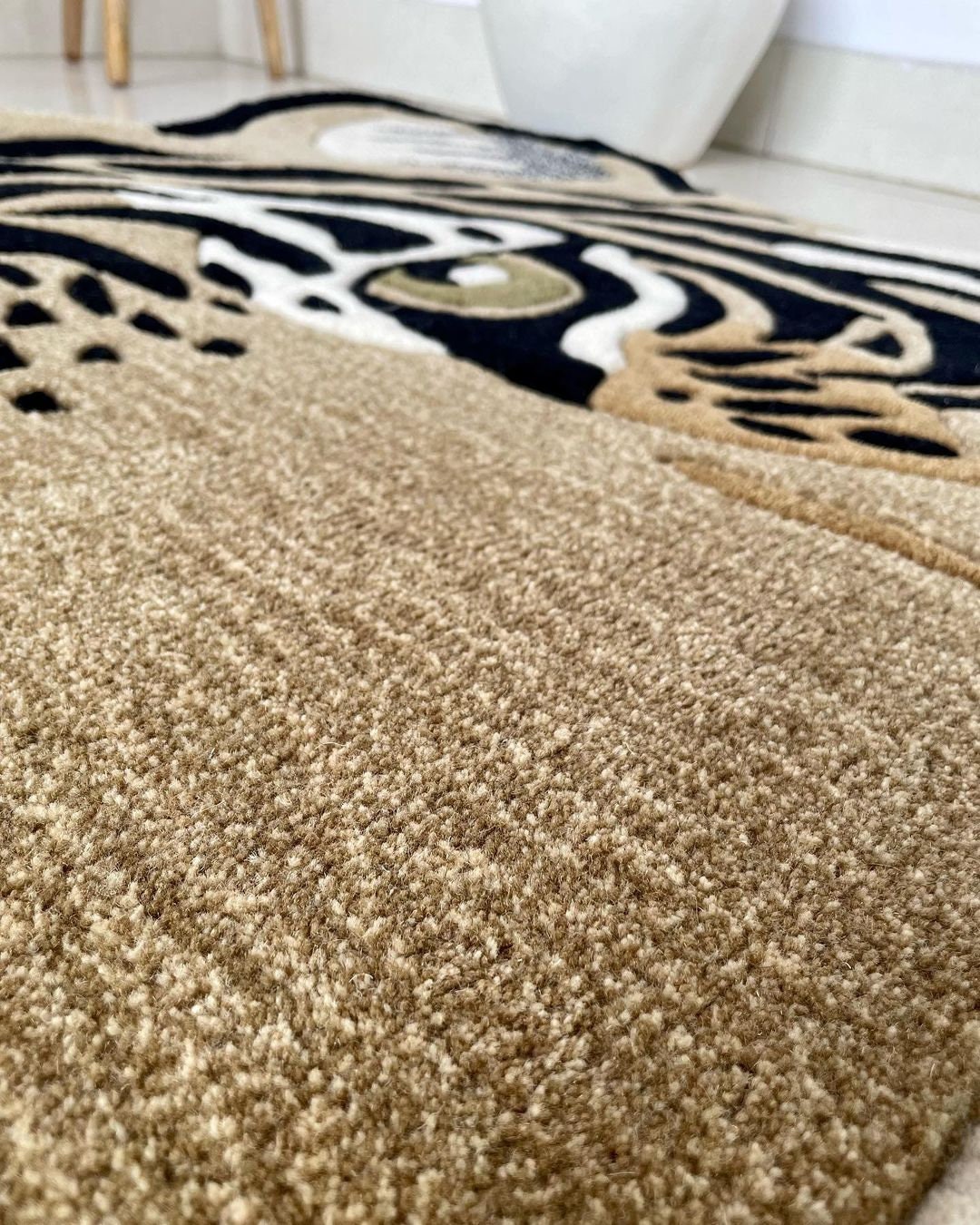 Tiger Face Rug for Home and Office Anime Rug Carpet Living - Etsy