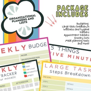 PLANNING AND ORGANIZATION Bundle - Therapy + Counseling Tools ...