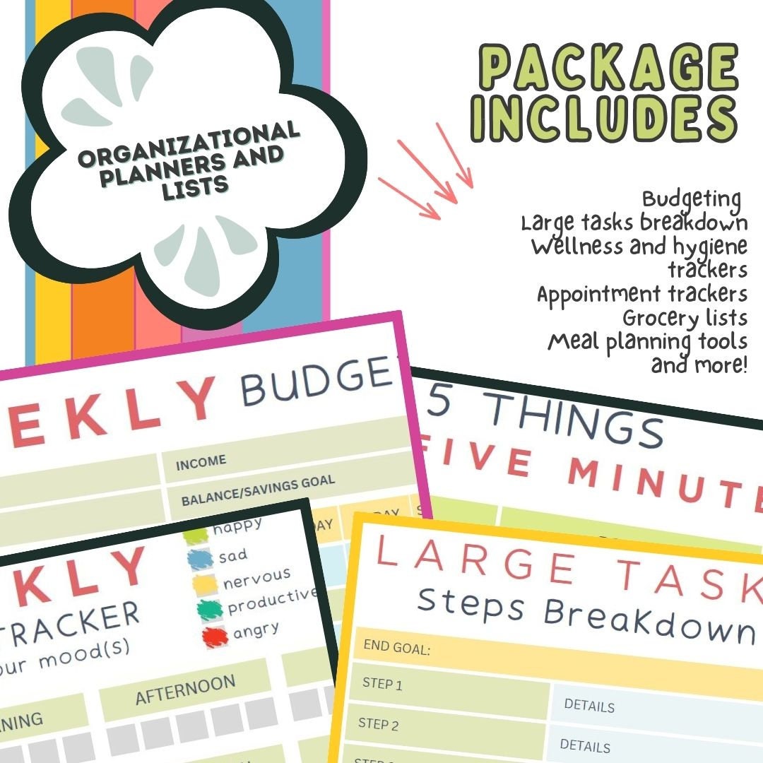 PLANNING AND ORGANIZATION Bundle - Therapy + Counseling Tools ...