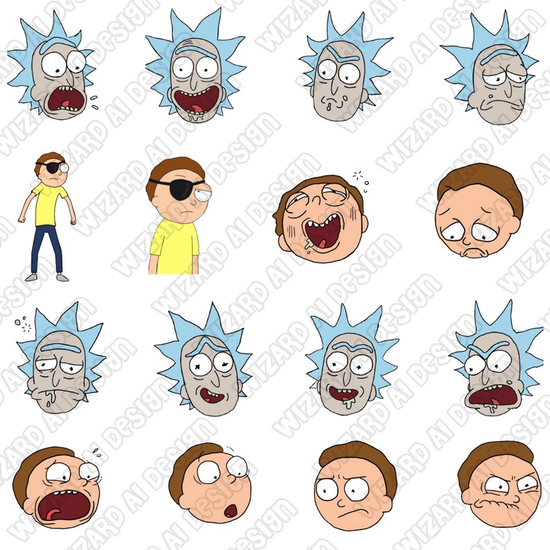 Rick and Morty SVG Bundle, Rick Morty SVG cut file, Rick and Morty file ...
