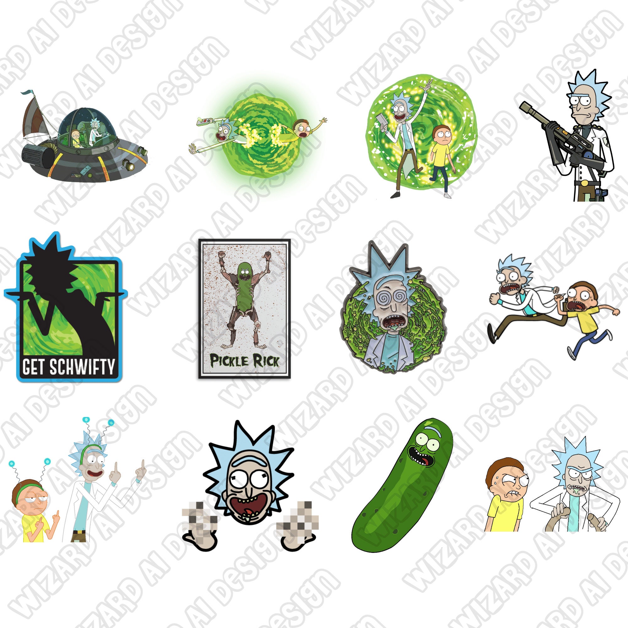 Rick and Morty SVG Bundle, Rick Morty SVG cut file, Rick and Morty file ...