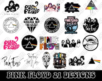 Pink Floyd SVG Bundle Clipart Cut File for Cricut Digital Downloads ...