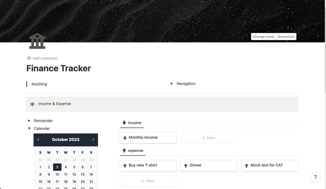 Expensestracker, Digital Habit Tracker, Notion Template, Habit Tracker,printable Habit Tracker ...