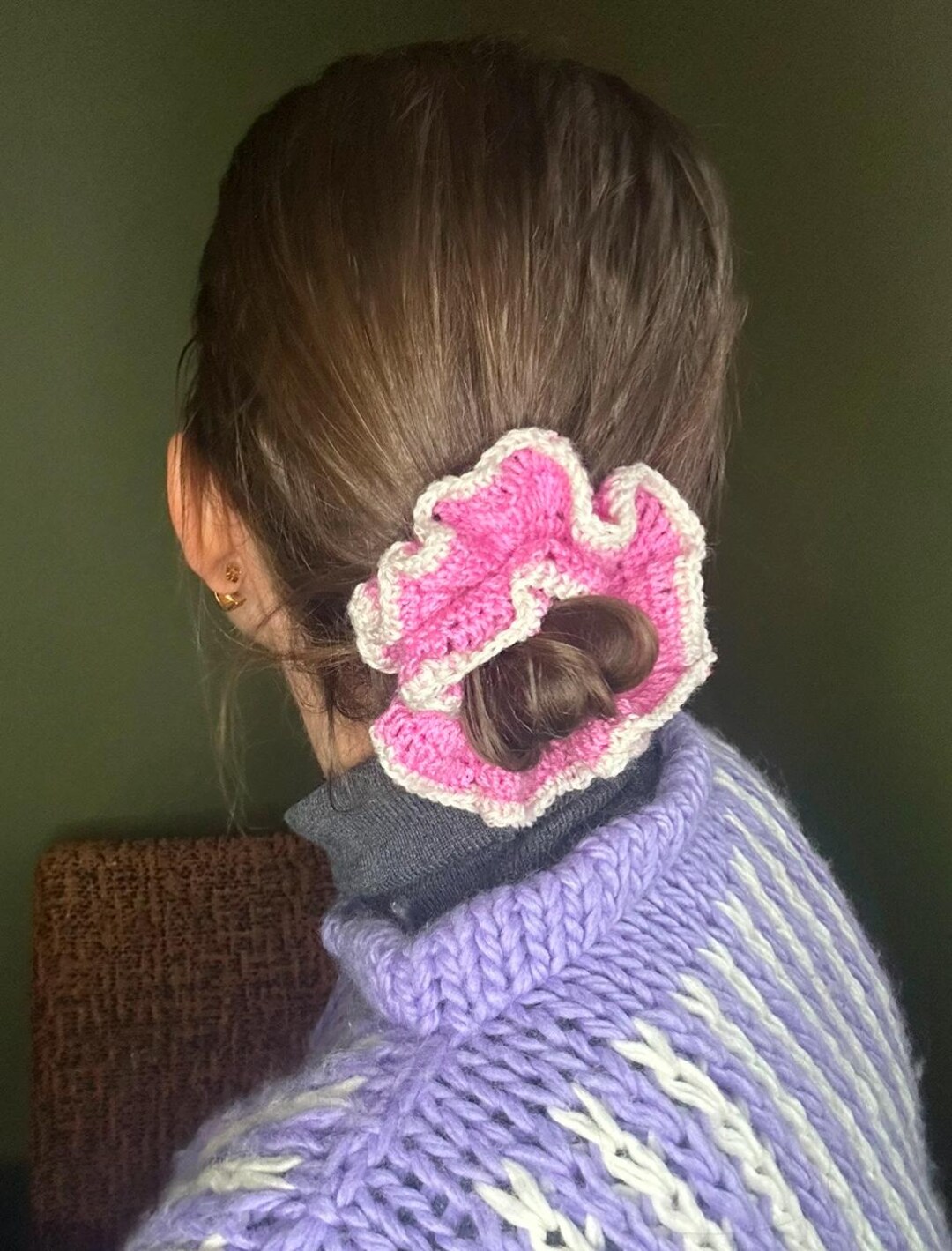 Modèle de chouchou au crochet - parfait pour les débutants ...