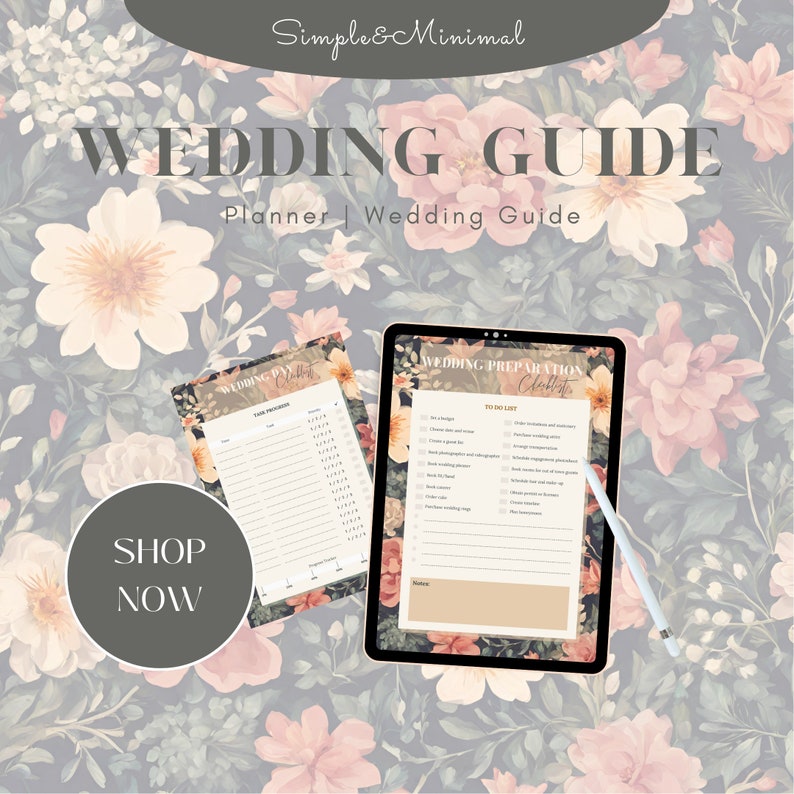 Wedding Day Guide and Planner - Etsy
