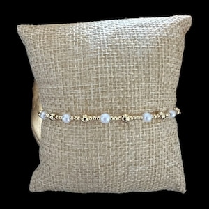 3 Piece Everyday Gold Filled Designer Bracelet Stack - Etsy