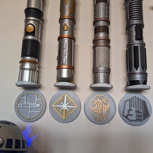Light Saber Lightsaber Wall Mount - Etsy
