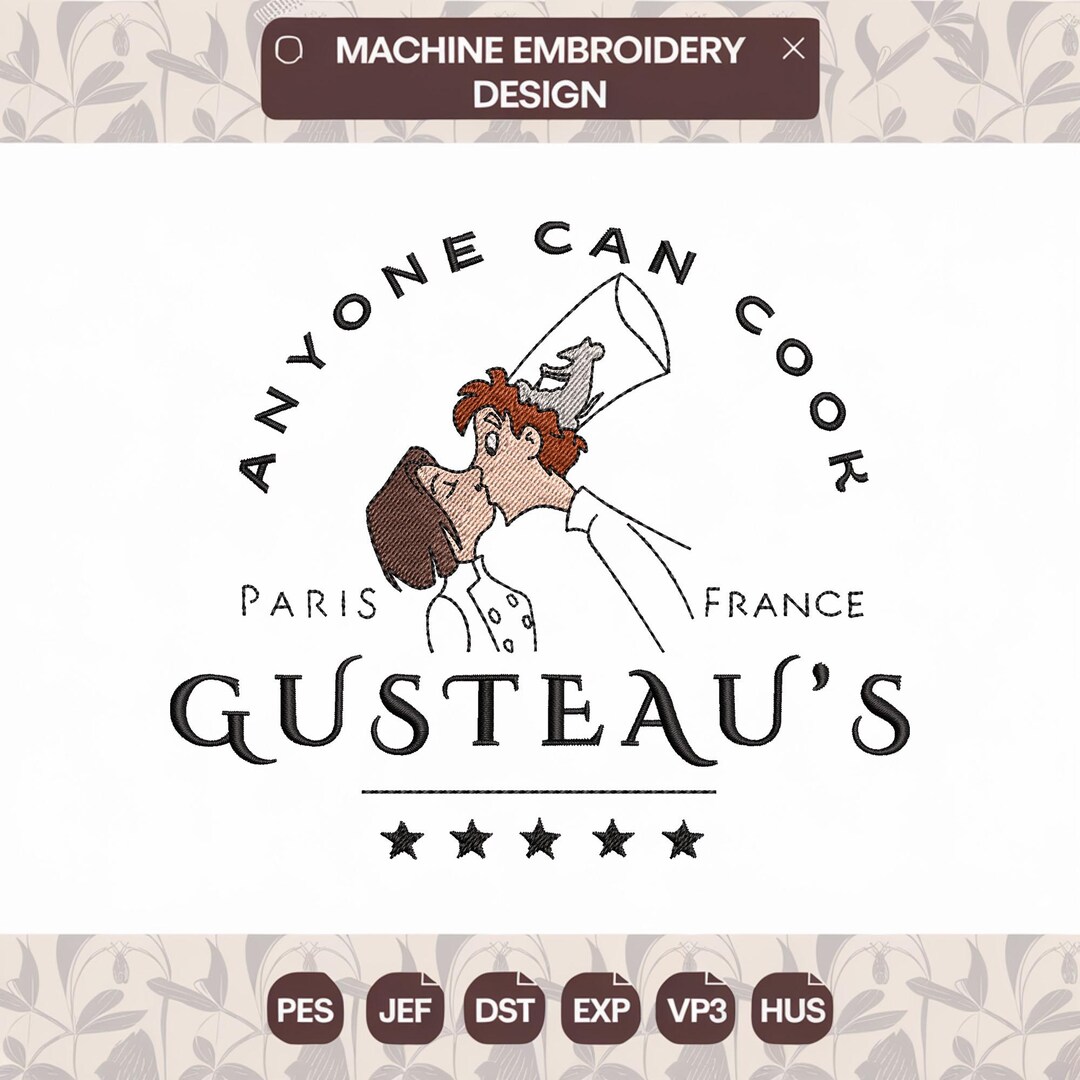 Any One Can Cook Embroidery Designs , Lover Machine Embroidery Files ...