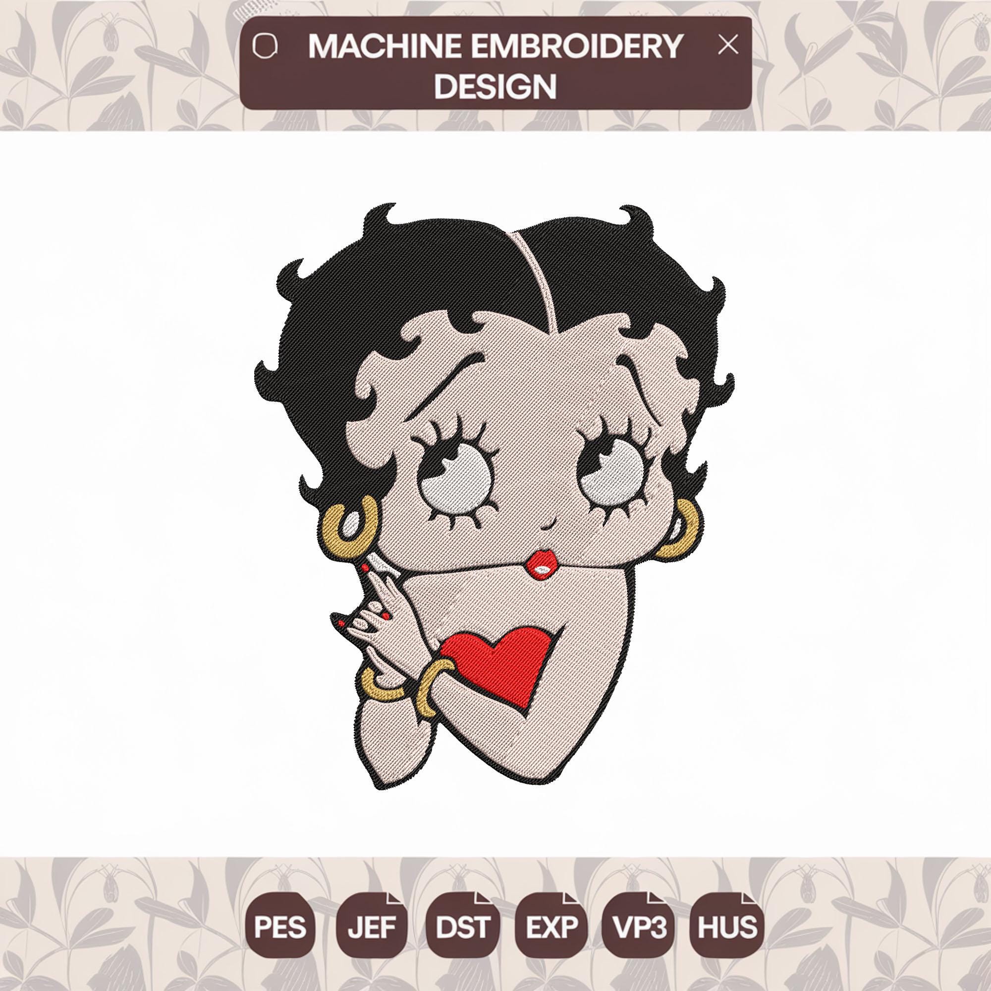 Vintage Diva Embroidery Designs , Sassy Animated Character Machine ...