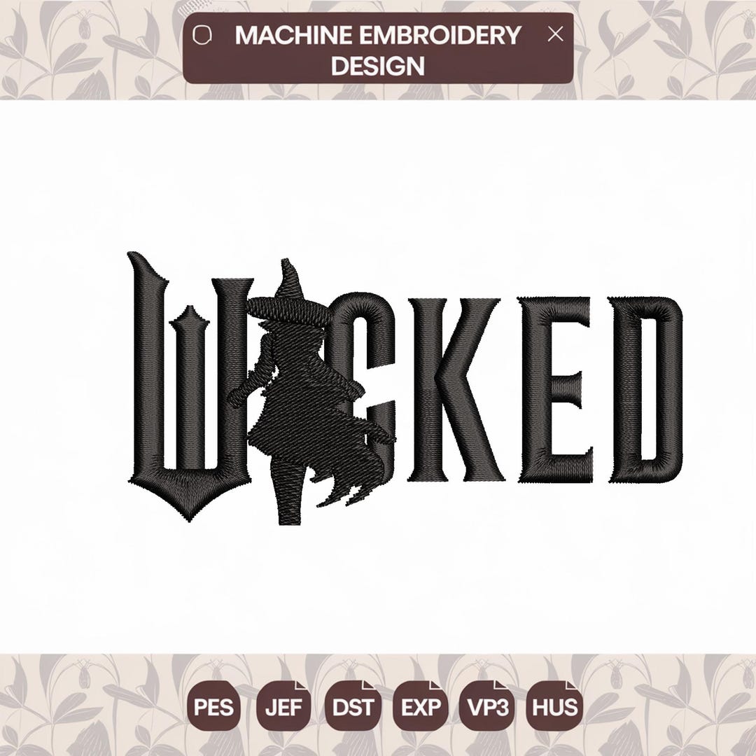 Witch Embroidery Designs , Magical Witch Machine Embroidery Files ...