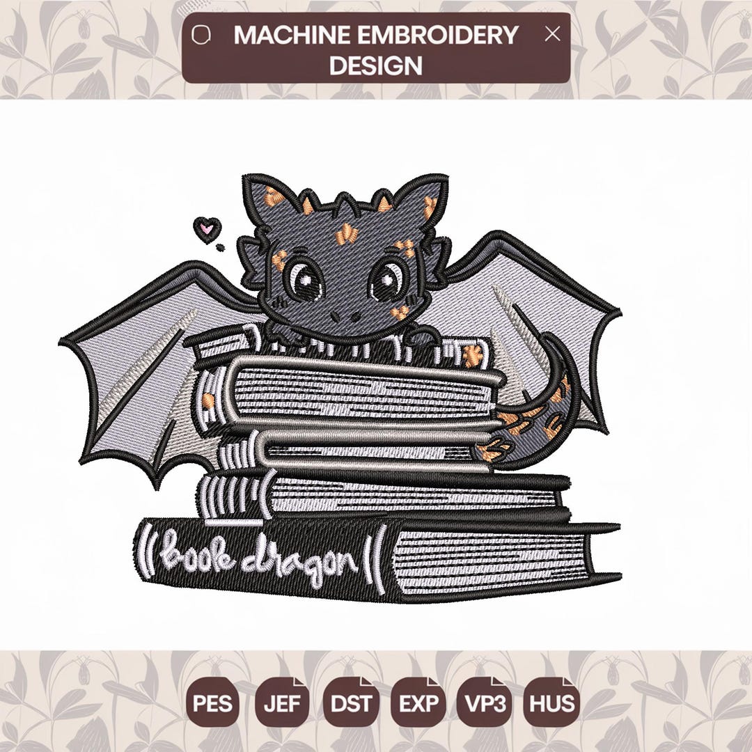 Dragon Embroidery Designs , Fantasy Reader Machine Embroidery Files ...