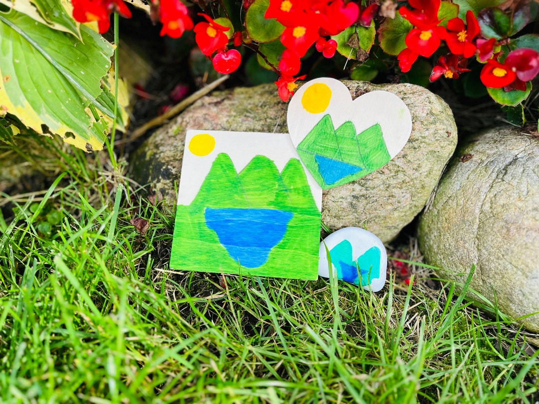 Mountain Scenery Craft Pack - Etsy