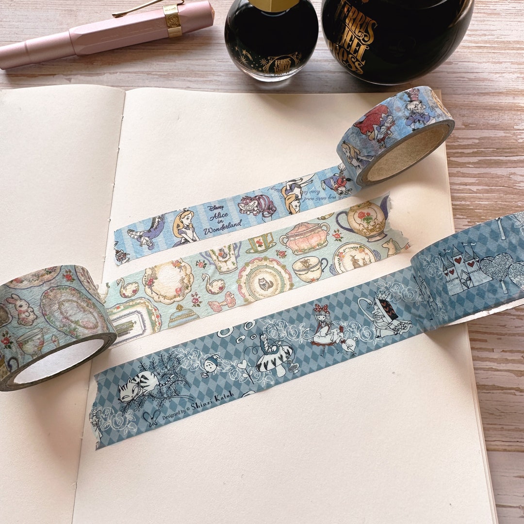 Washi Tape Sample Set All Alice - Etsy Australia
