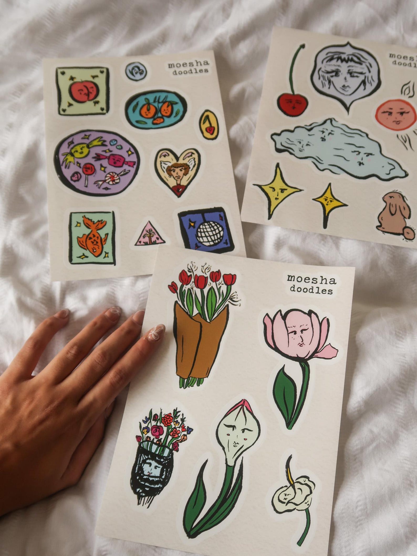 A5 Sticker Sheets - Etsy