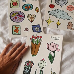 A5 Sticker Sheets - Etsy